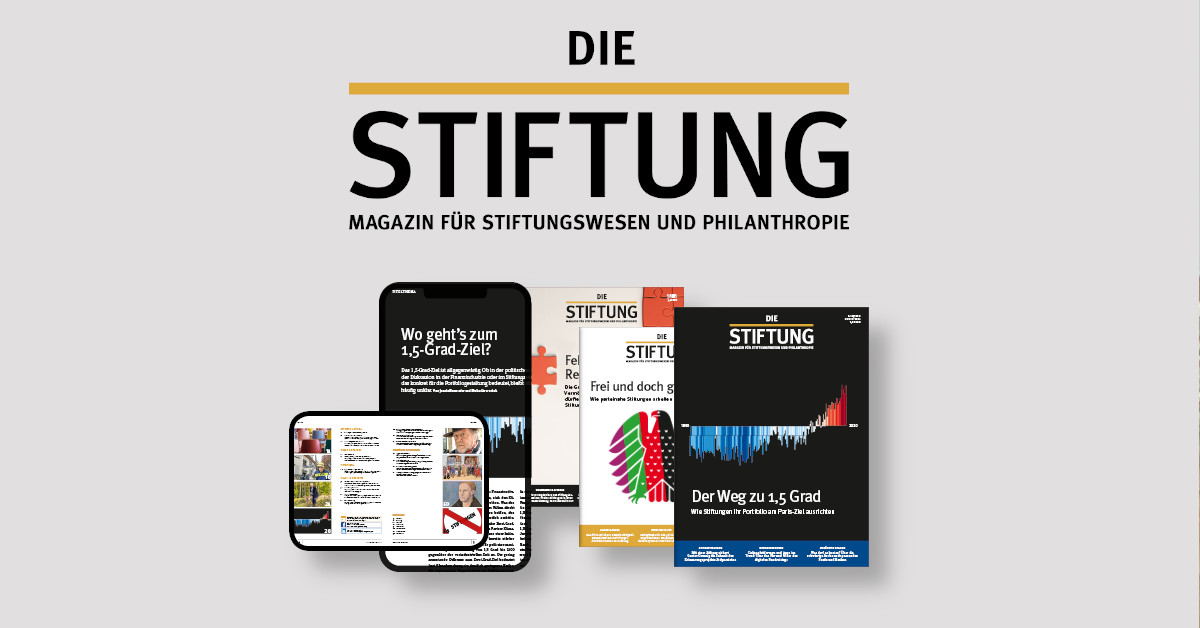 Magazin: Print & Digital lesen - DIE STIFTUNG